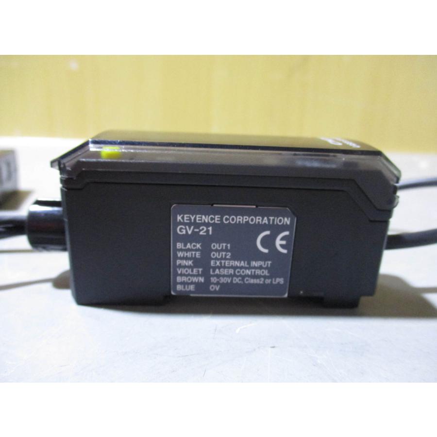 中古KEYENCE GV-21/GV-H45L レーザセンサ セット(R51111BAC099) : r51111bac099 ...