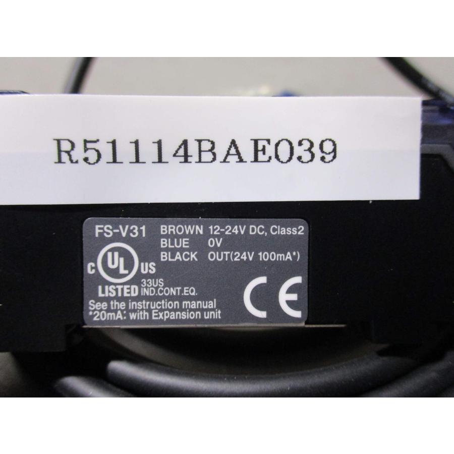 新古 KEYENCE FS-V31 ファイバーセンサーアンプ (R51114BAE039) : growdetrading Yahoo!ショップ - 通販 - Yahoo!ショッピング