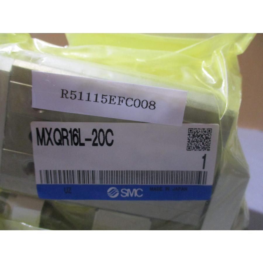 新古 SMC MXQR16L-20C エアスライドテーブル 2個 (R51115EFC008) : growdetrading Yahoo!ショップ - 通販 - Yahoo!ショッピング