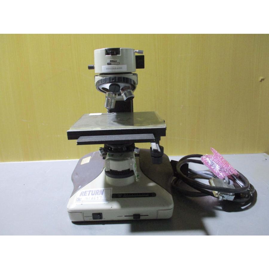 中古 NIKON OPTIPHOT-2 生物顕微鏡 / Nikon 346158 M Plan 10 339190 5/ ＜通電OK ...