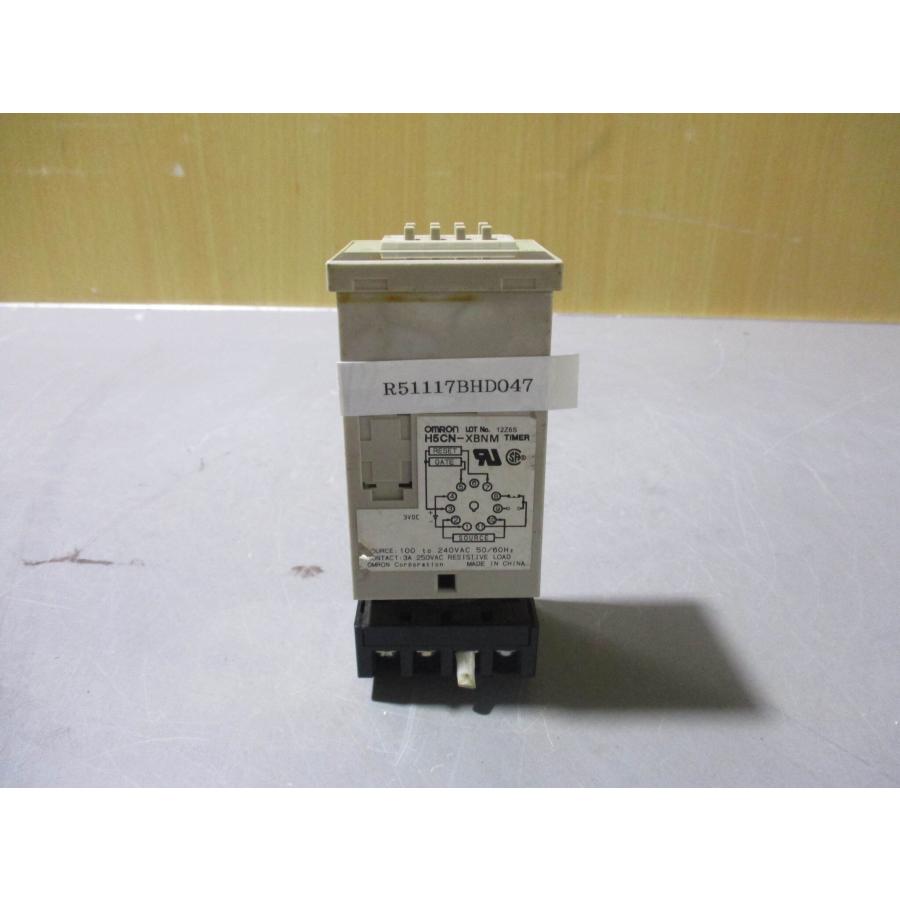 中古 OMRON H5CN-XBNM 3A 250VA クォーツタイマ (R51117BHD047) : r51117bhd047 ...