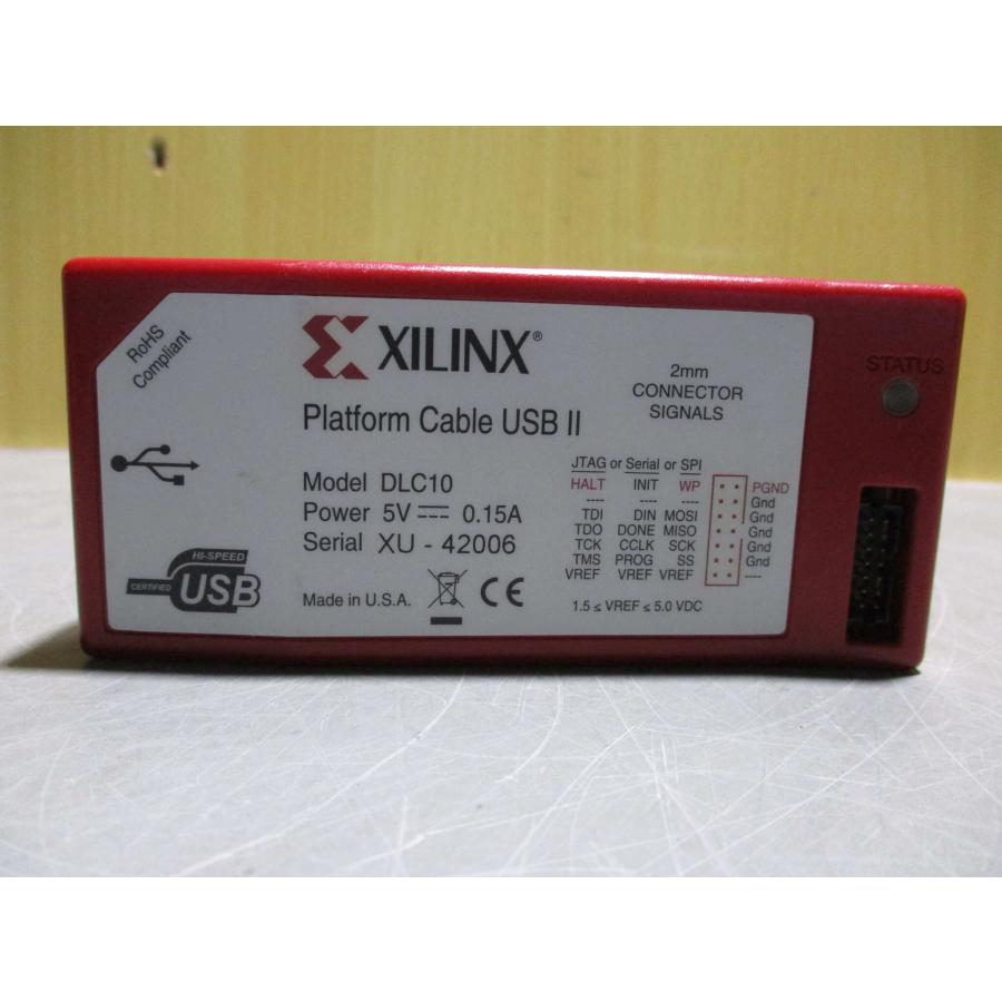 中古 USB XILINX PLATFORM CABLE USB II DLC10 プラットフォーム ケーブル USB II ...
