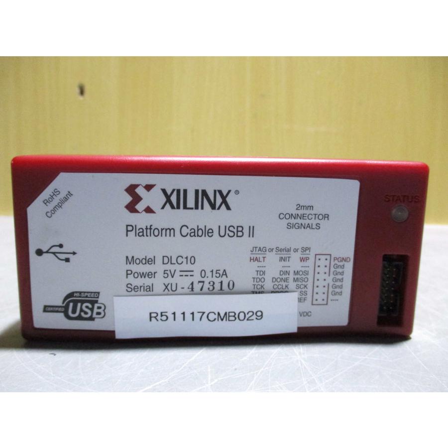 中古 USB XILINX PLATFORM CABLE II DLC10 プラットフォーム ケーブル (R51117CMB029 ...