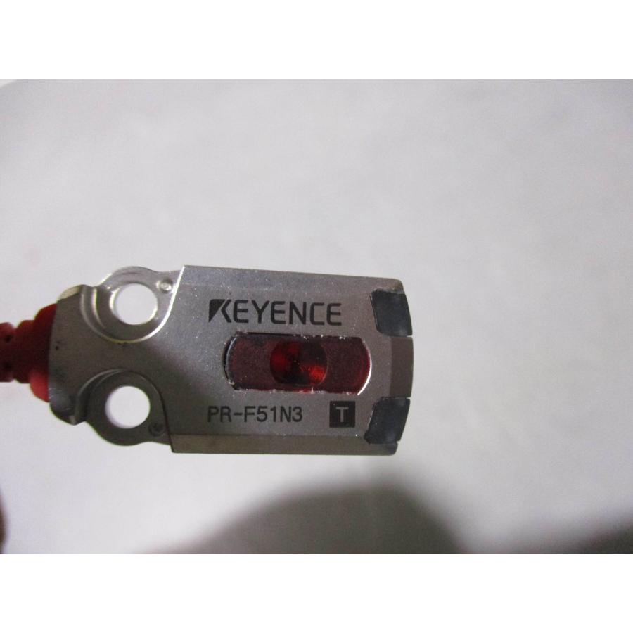 中古Keyence PR-F51N3 Flat Transmissive Miniature Photoelectric Sensor ...