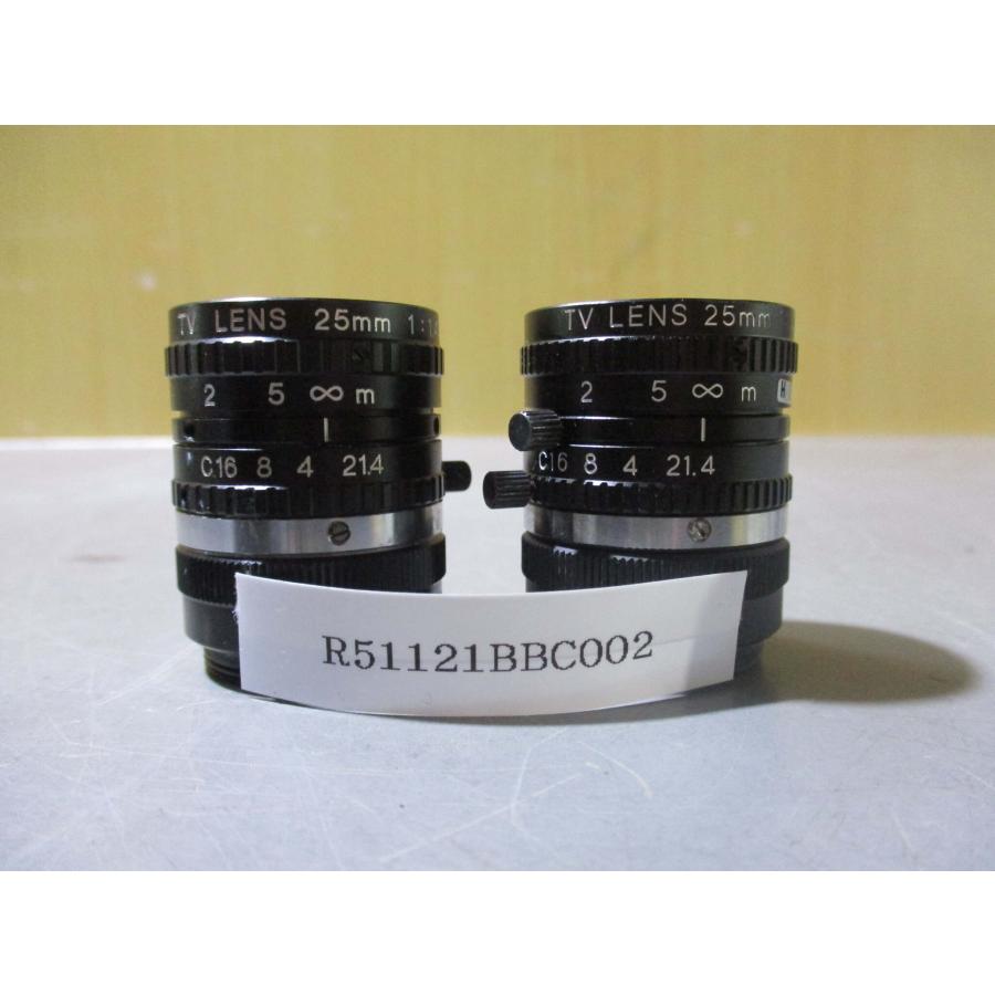 中古 TV LENS 25mm 1:1.4 2個 (R51121BBC002) : growdetrading Yahoo!ショップ - 通販 - Yahoo!ショッピング