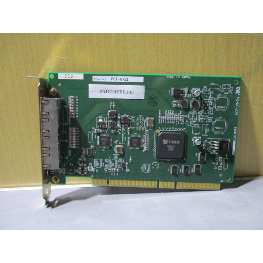 中古 INTERFACE PCI-8721 高速シリアルバスブリッジ (R51214EEB093) : growdetrading Yahoo!ショップ - 通販 - Yahoo!ショッピング