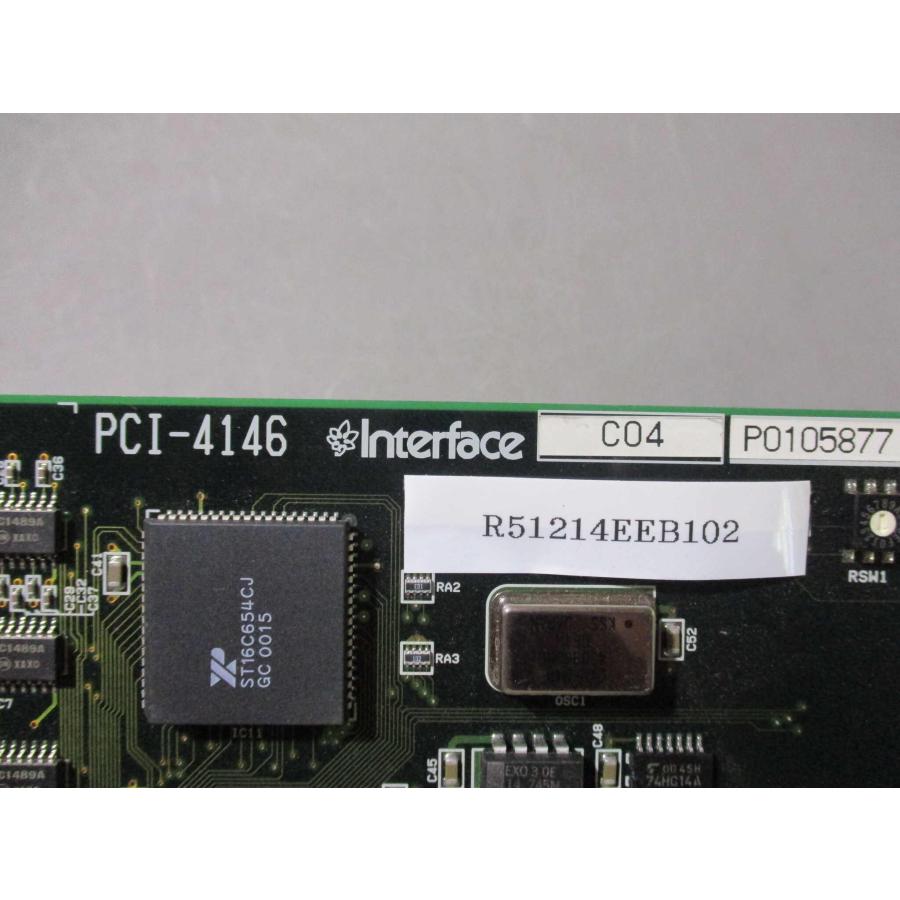 中古 INTERFACE PCI-4146 調歩同期 シリアル通信ボード (R51214EEB102) : growdetrading ...