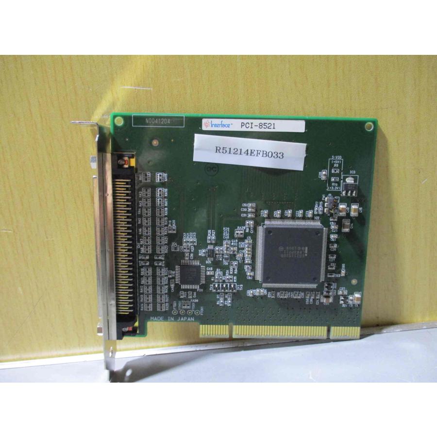 中古 INTERFACE PCI-8521 (R51214EFB033) : growdetrading Yahoo!ショップ - 通販 - Yahoo!ショッピング