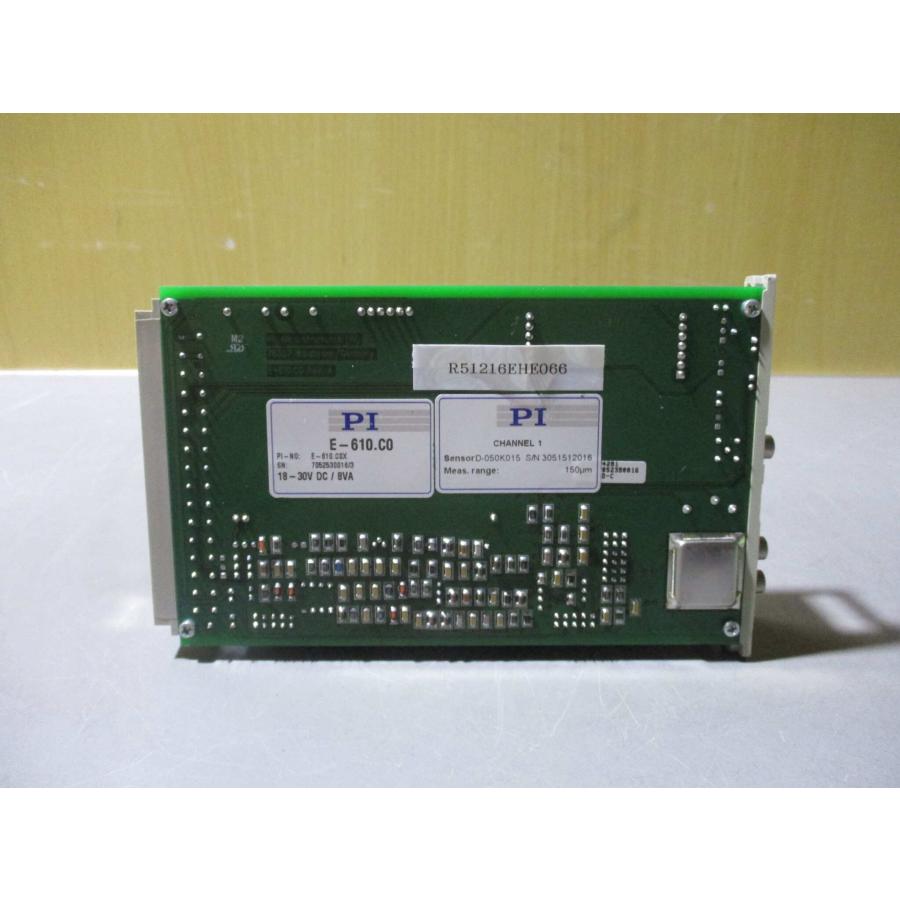 中古 PI E-610.CO E-610.COX CHANNEL1 D-100.00 ピエゾアンプドライバ(R51216EHE066 ...
