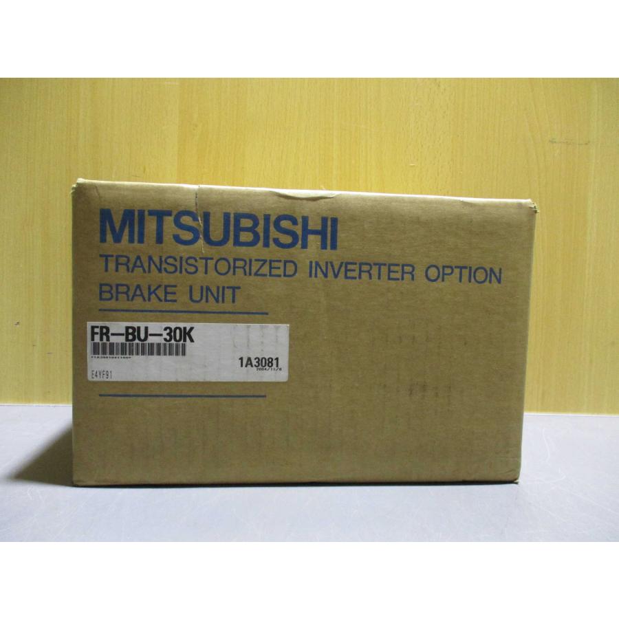 新古 MITSUBISHI FR-BU-30K TRANSISTORIZED INVERTER OPTION BRAKE UNIT ...