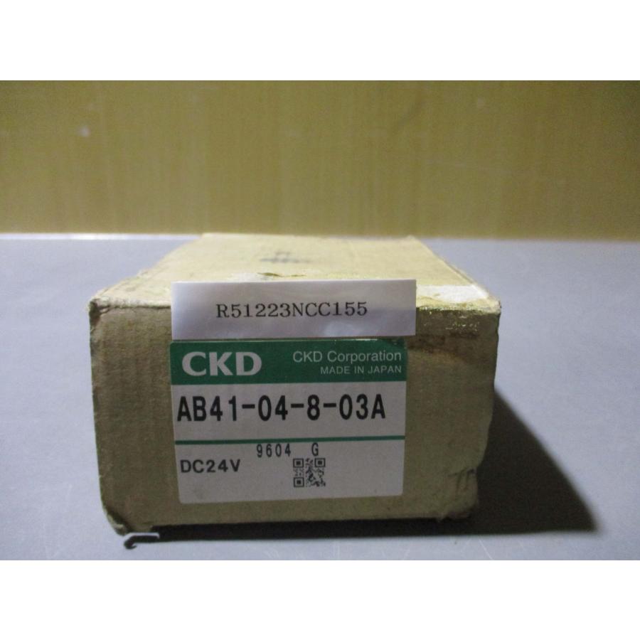 新古 CKD AB41-04-8-03A 電磁弁バルブ DC24V (R51223NCC155) : growdetrading Yahoo!ショップ - 通販 - Yahoo!ショッピング