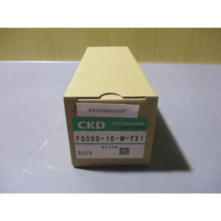 新古 CKD FILTER F3000-10-W-YX1 エアフィルタ (R51228NEB057) : growdetrading ...