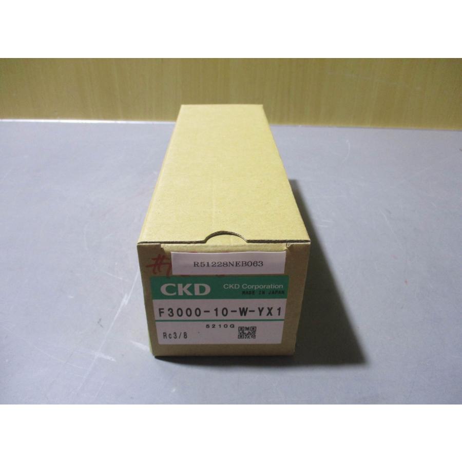 新古 CKD FILTER F3000-10-W-YX1 エアフィルタ (R51228NEB063) : r51228neb063 ...