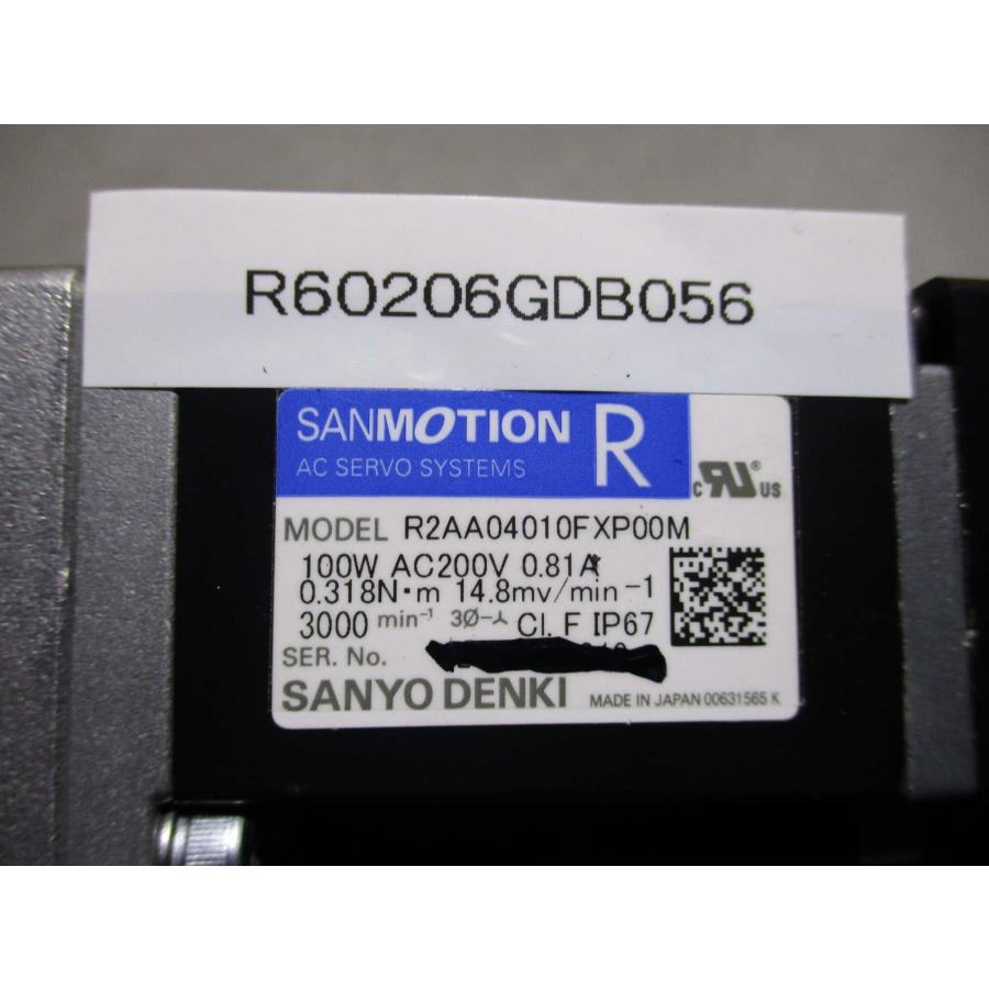 中古 SANYO DENKI AC SERVO SYSTEMS R2AA04010FXP00M/HPG-11B-05-J60ADG(R60206GDB056) : growdetrading ...