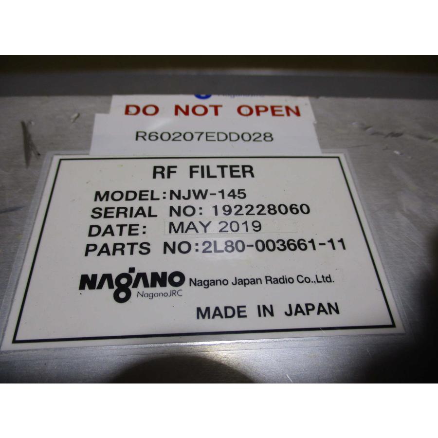 中古NAGANO NJW-145 RF FILTER(R60207EDD028) : growdetrading Yahoo!ショップ - 通販 - Yahoo!ショッピング