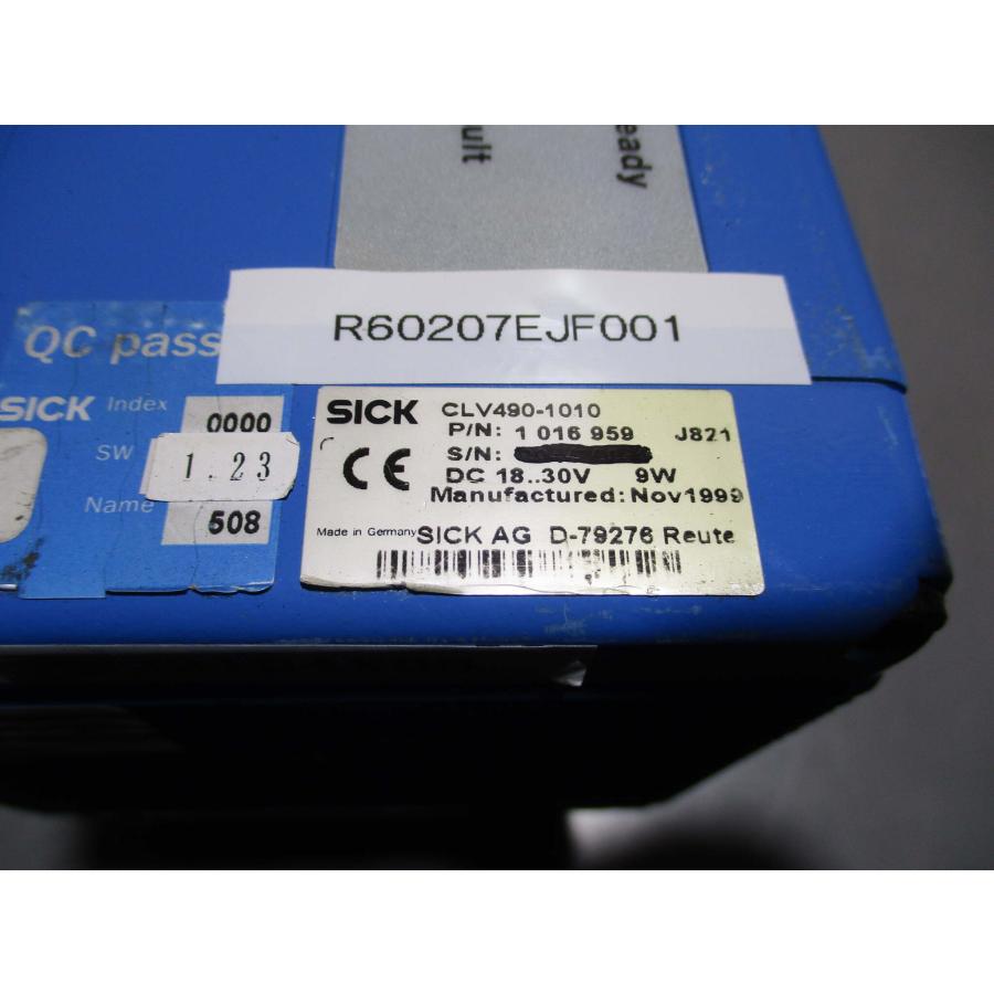 中古SICK CLV490-1010 Rod Code Scanner 1016959 18-30VDC 9W(R60207EJF001 ...