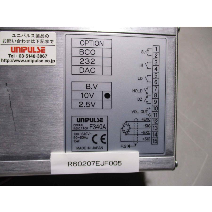 中古Unipulse F340A デジタル インジケータ (R60207EJF005) : growdetrading Yahoo!ショップ ...