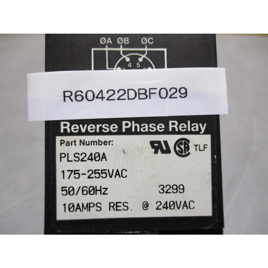 中古 SSAC REVERSE PHASE RELAY PLS240A (R60422DBF029) : growdetrading Yahoo!ショップ - 通販 - Yahoo!ショッピング