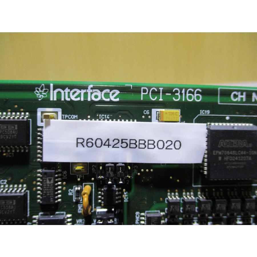 中古 Interface PCI-3166 変換ボード (R60425BBB020) : growdetrading Yahoo!ショップ - 通販 - Yahoo!ショッピング