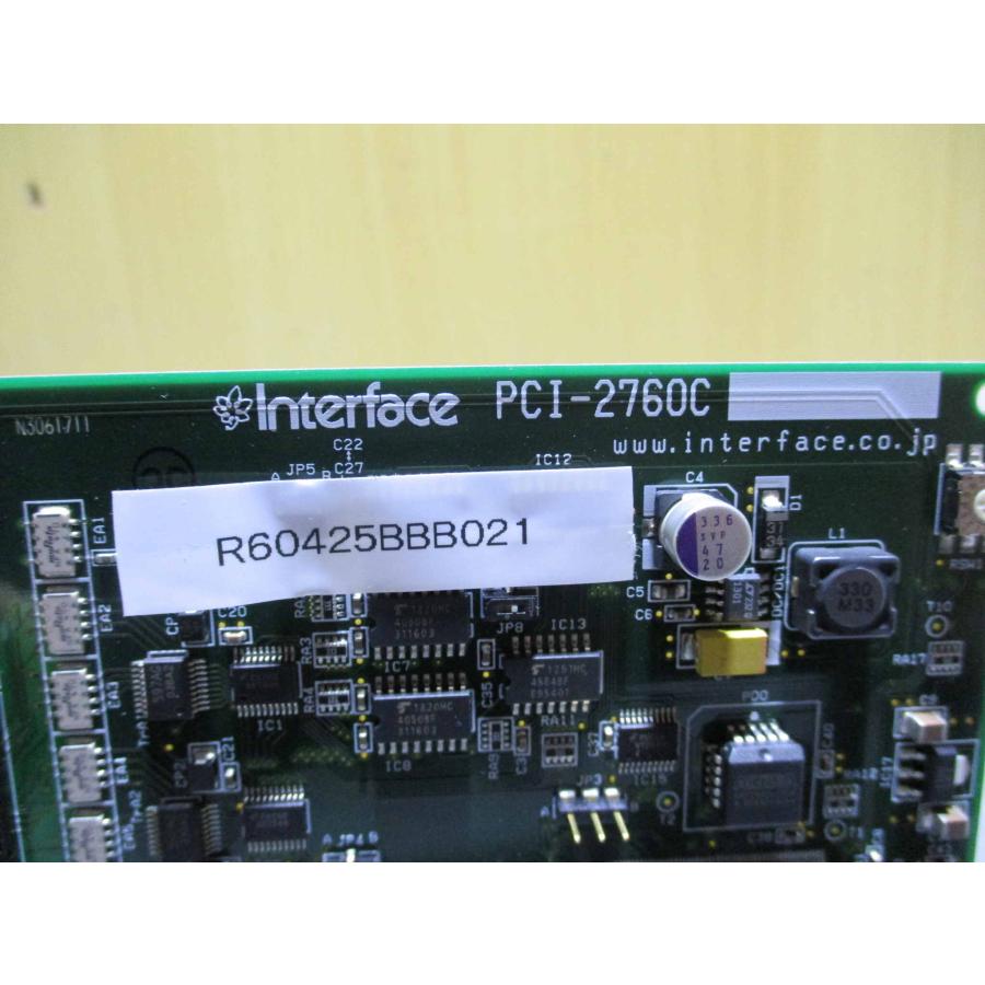 中古 Interface PCI-2760C PCIバス用インターフェースモジュール (R60425BBB021) : growdetrading Yahoo!ショップ - 通販 ...