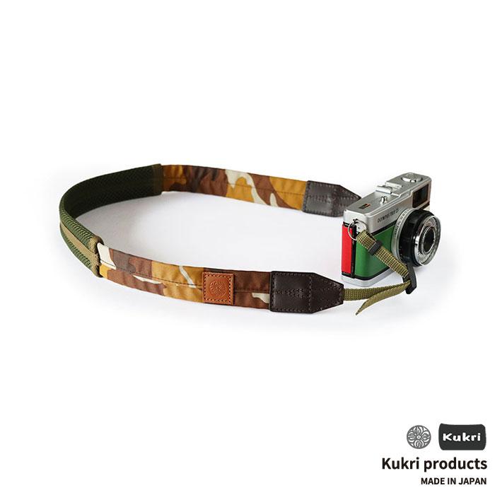 【Kukri】カモフラージュ クッション カメラストラップ | camouflage +cushion camera strap / メープル ...