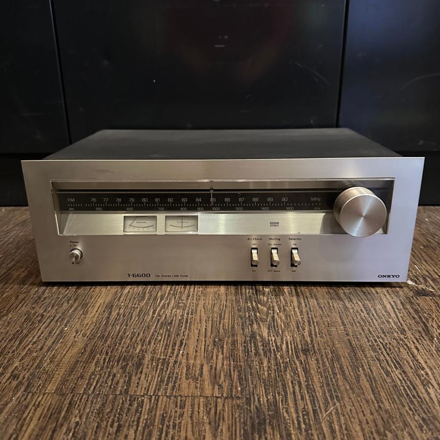 Onkyo T-6600 AM/FM チューナー オンキョー -a750 : GrunSound Yahoo!店 - 通販 - Yahoo!ショッピング