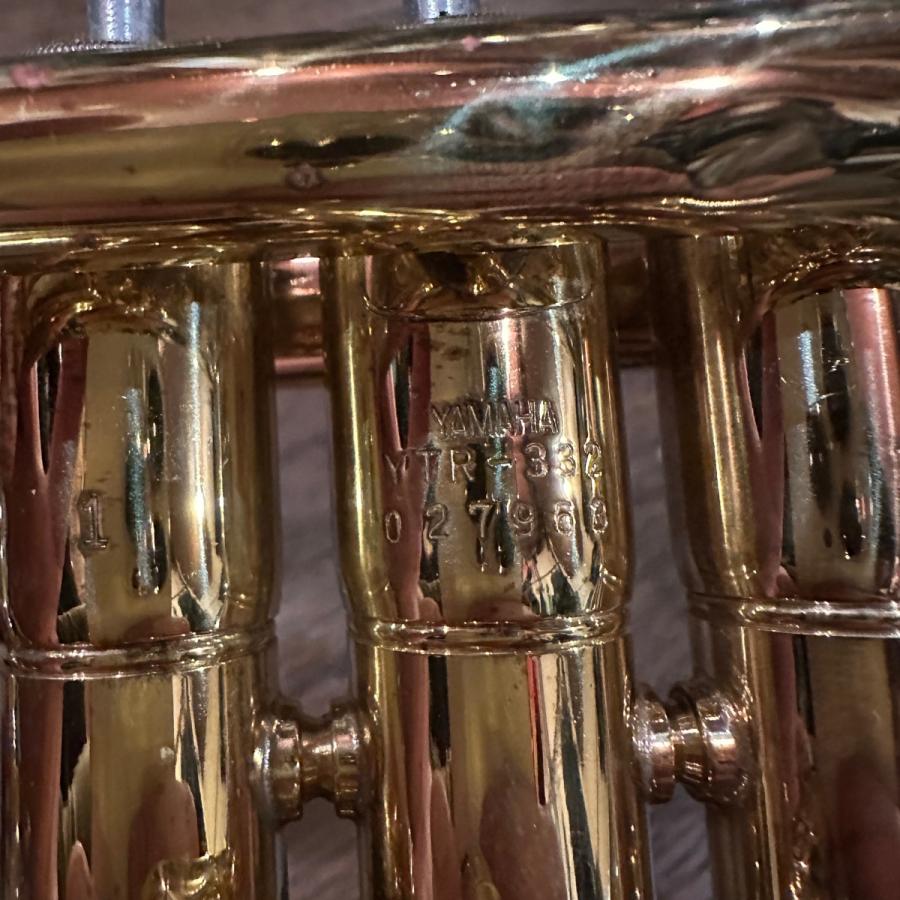 YAMAHA Yamaha YTR-332 B♭ Trumpet ヤマハ トランペット -a820 : GrunSound Yahoo!店 - 通販 - Yahoo!ショッピング