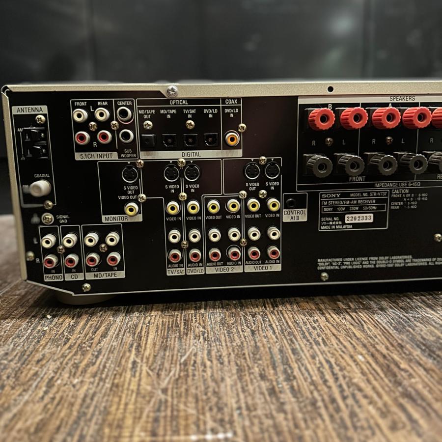 SONY Sony STR-V737 AV Receiver ソニー AVアンプ -d343 : GrunSound Yahoo!店 - 通販 - Yahoo!ショッピング