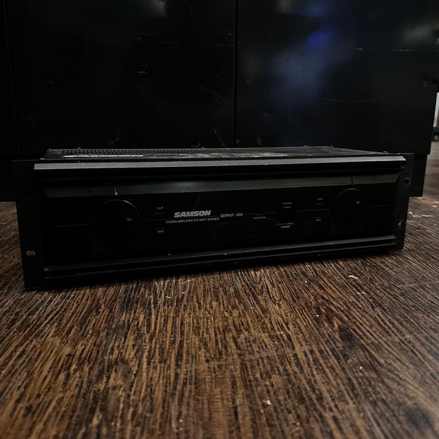 Samson SERVO-550 Power Amplifier パワーアンプ -e014 : e014k231226 : GrunSound ...
