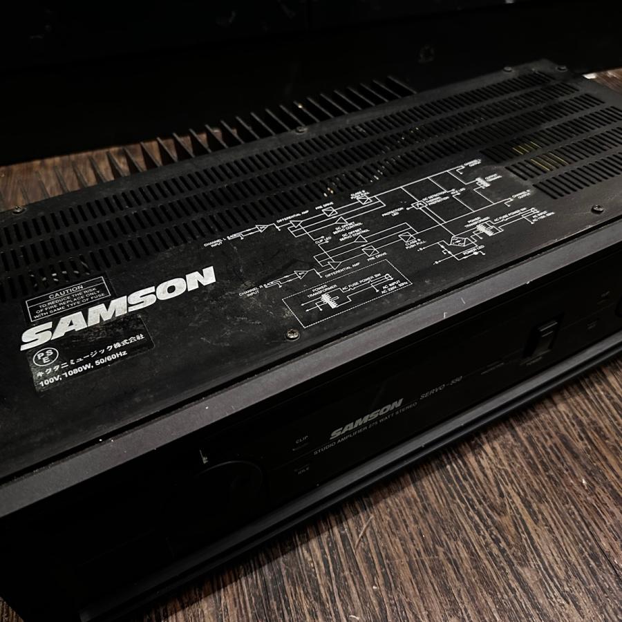Samson SERVO-550 Power Amplifier パワーアンプ -e014 : e014k231226 : GrunSound ...