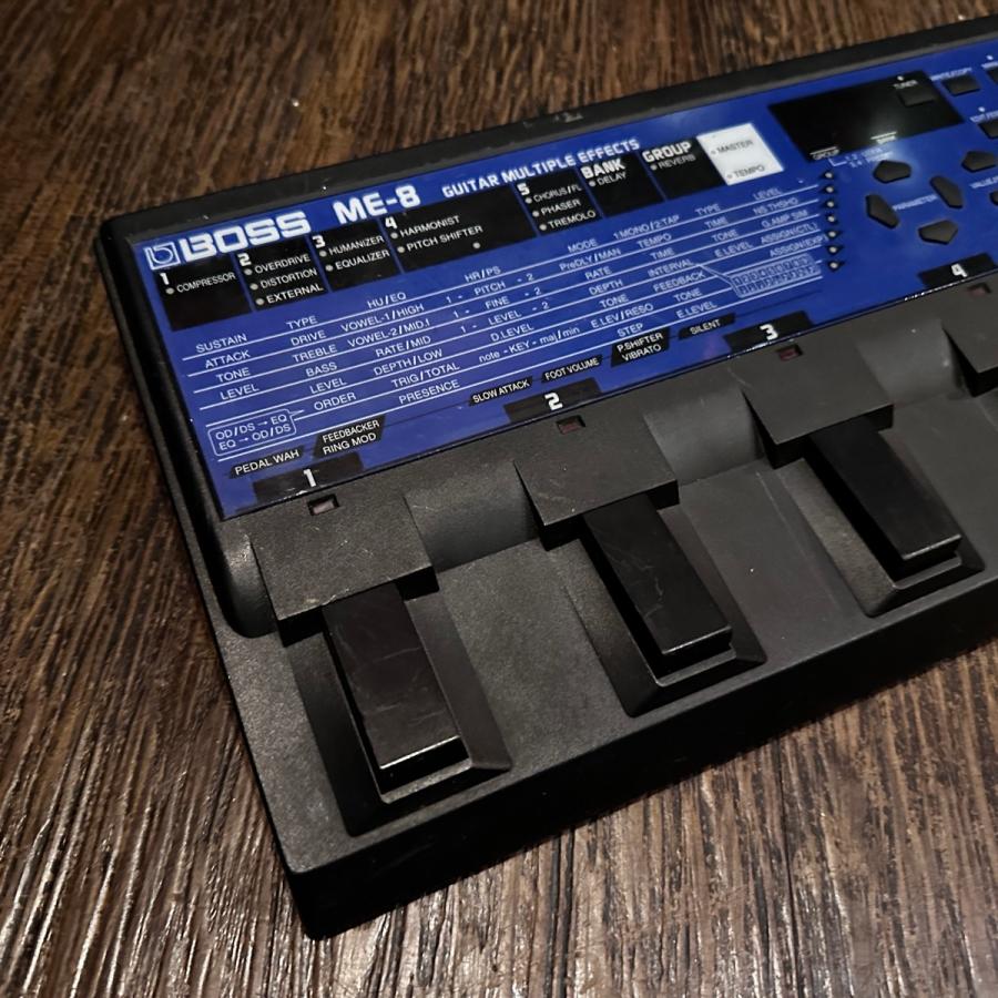 BOSS（楽器、器材） Boss ME-8 ボス マルチエフェクター -e016 : GrunSound Yahoo!店 - 通販 - Yahoo!ショッピング