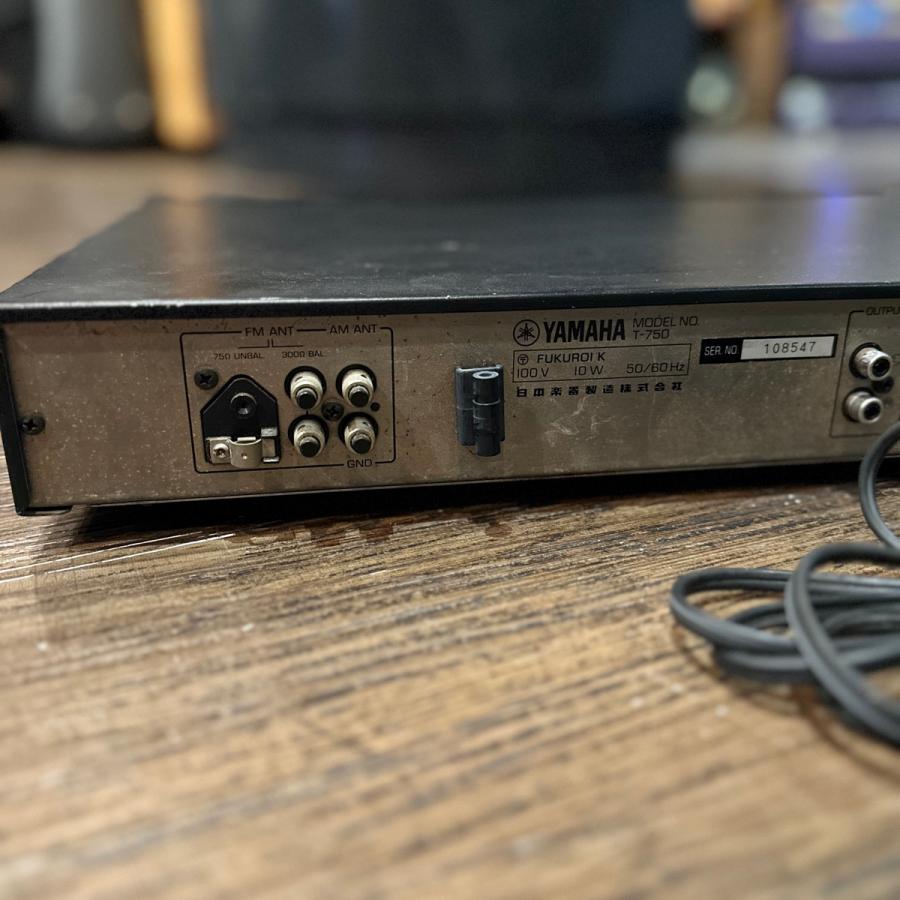 Yamaha T-750 AM/FM チューナー ヤマハ -e260 : e260k240126 : GrunSound Yahoo!店 - 通販 - Yahoo!ショッピング