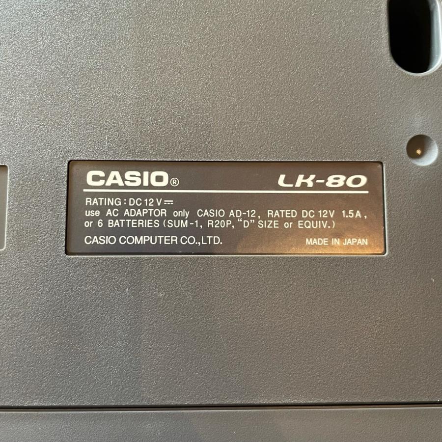 CASIO Casio LK-80 Keyboard カシオ キーボード -GrunSound-f431- : GrunSound Yahoo ...
