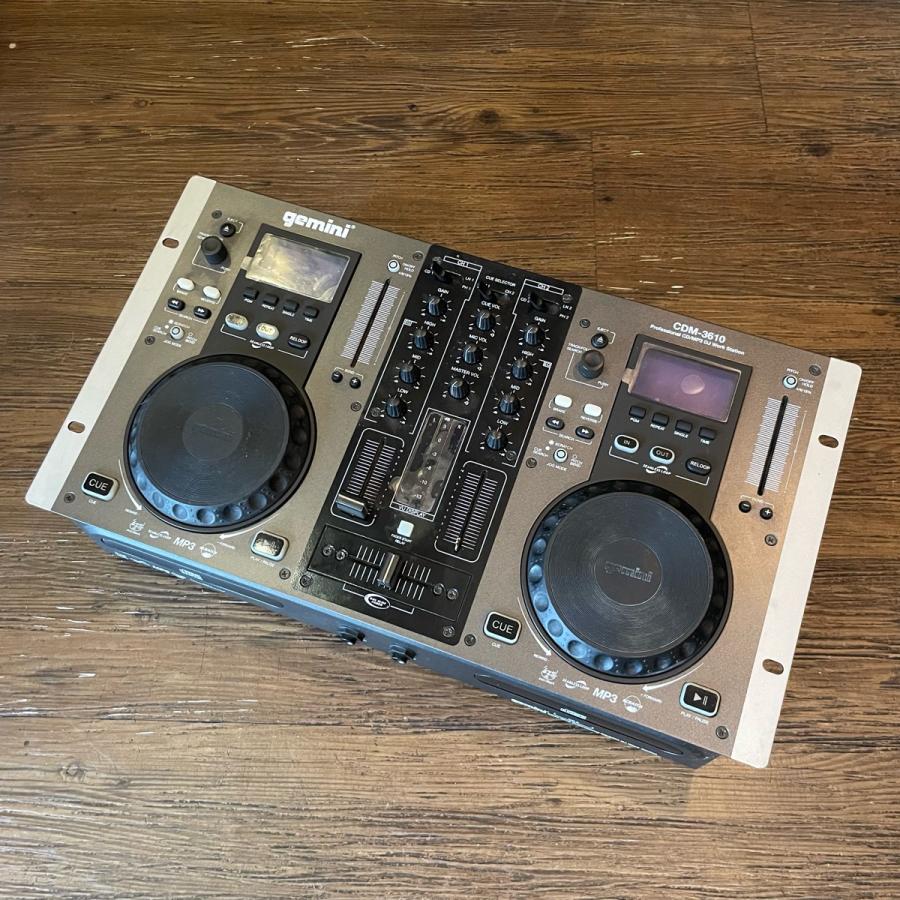 Gemini CDM-3610 DJ Work Station ジェミニ ジャンク -GrunSound-f670- : GrunSound ...