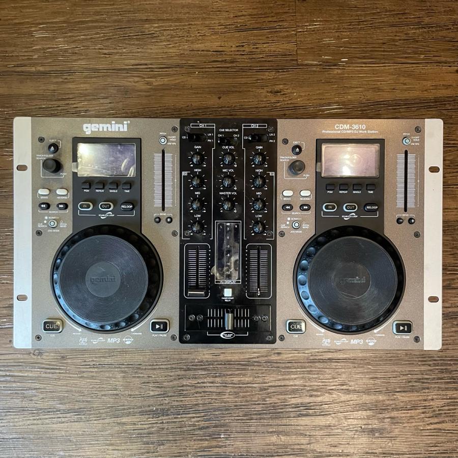 Gemini CDM-3610 DJ Work Station ジェミニ ジャンク -GrunSound-f670- : GrunSound ...