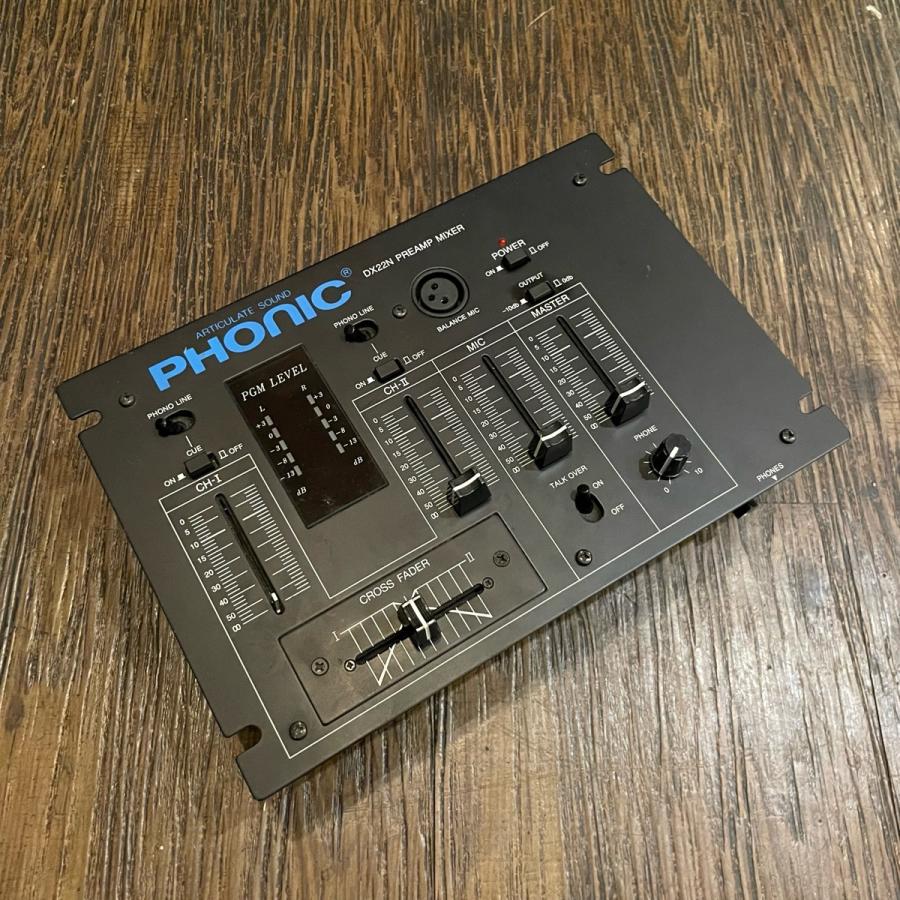 Phonic DX22N Preamp Mixer フォニック DJ プリアンプミキサー - f812 : GrunSound Yahoo!店 ...