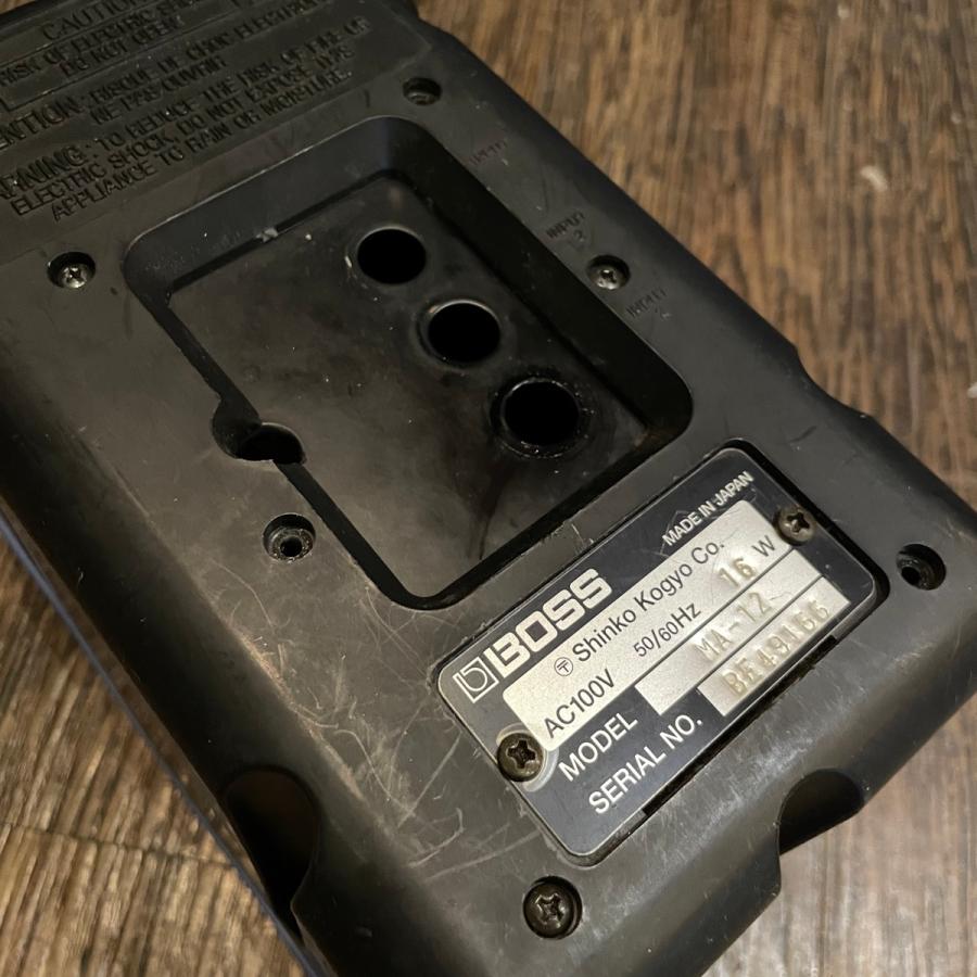 BOSS（楽器、器材） Boss MA-12 Speaker ボス スピーカー ジャンク -GrunSound-f959- : GrunSound Yahoo!店 - 通販 - Yahoo ...