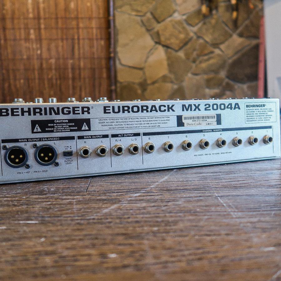 behringer MX2004A ベリンガー ミキサー -GRUN SOUND-j222- : GrunSound Yahoo!店 - 通販 ...