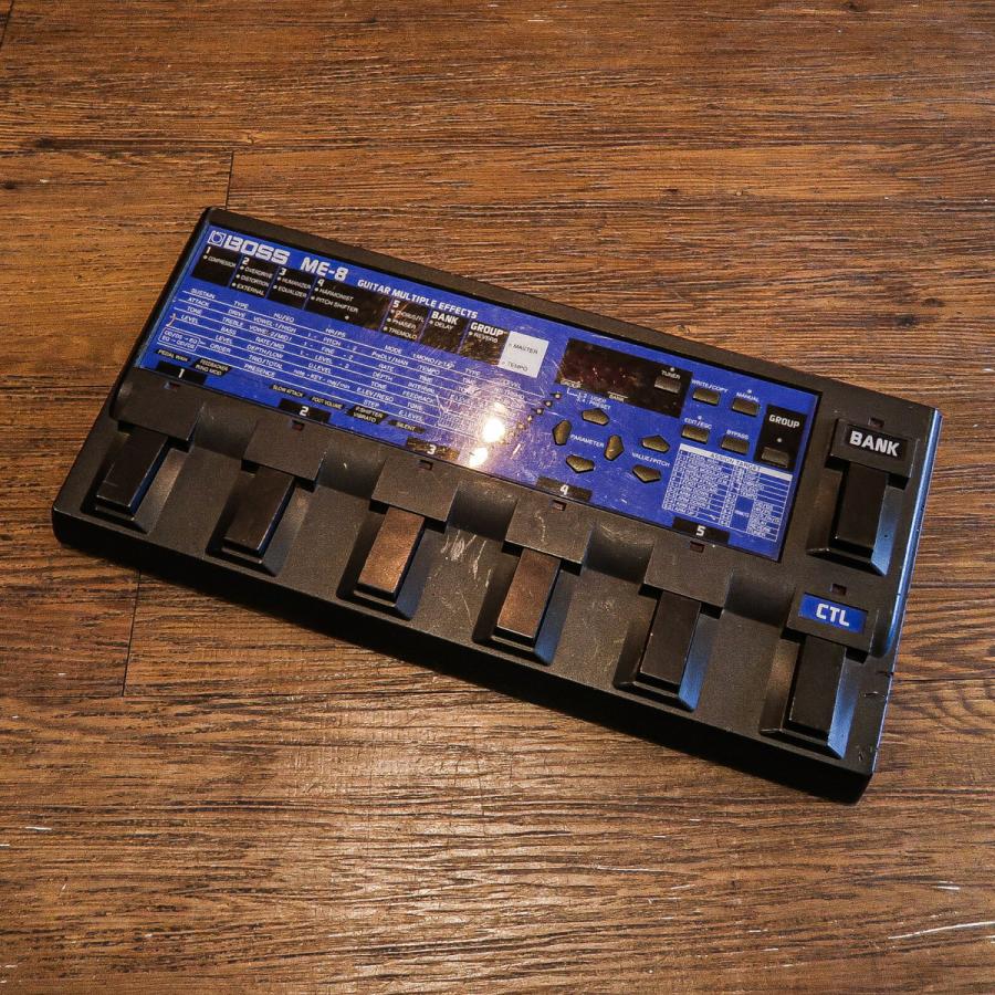 BOSS（楽器、器材） -ジャンク- BOSS ME-8 ボス マルチエフェクター -GRUN SOUND-j293- : GrunSound Yahoo!店 - 通販 - Yahoo!ショッピング