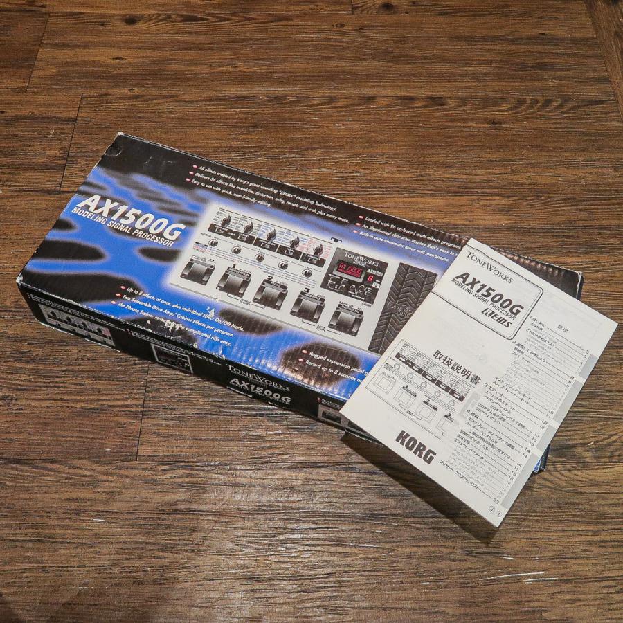 KORG（コルグ） KORG AX1500G マルチエフェクター -GrunSound-j565- : GrunSound Yahoo!店 ...