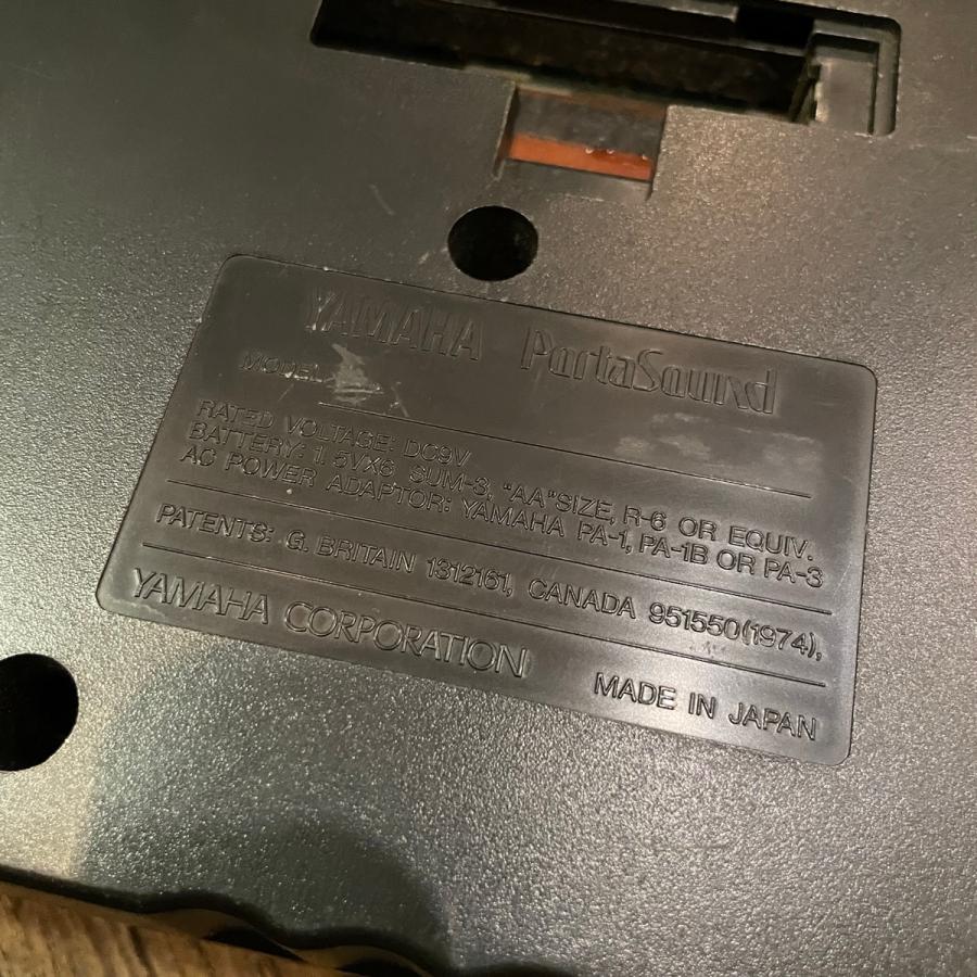 YAMAHA Yamaha PSS-190 PortaSound Keyboard ヤマハ キーボード 37鍵 - m012 : GrunSound Yahoo!店 - 通販 - Yahoo ...