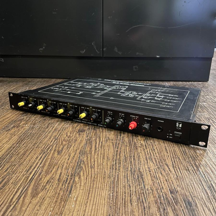 TOA Model D-2 デジタルステレオミキサー トーア ジャンク -GrunSound-m039- : m039s230317 : GrunSound Yahoo!店 - 通販 ...