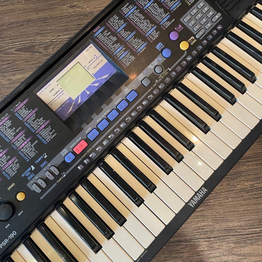 YAMAHA Yamaha PSR-190 Synthesizer ヤマハ シンセサイザー YAMAHA Yamaha PSR-190 Synthesizer ヤマハ シンセサイザー
