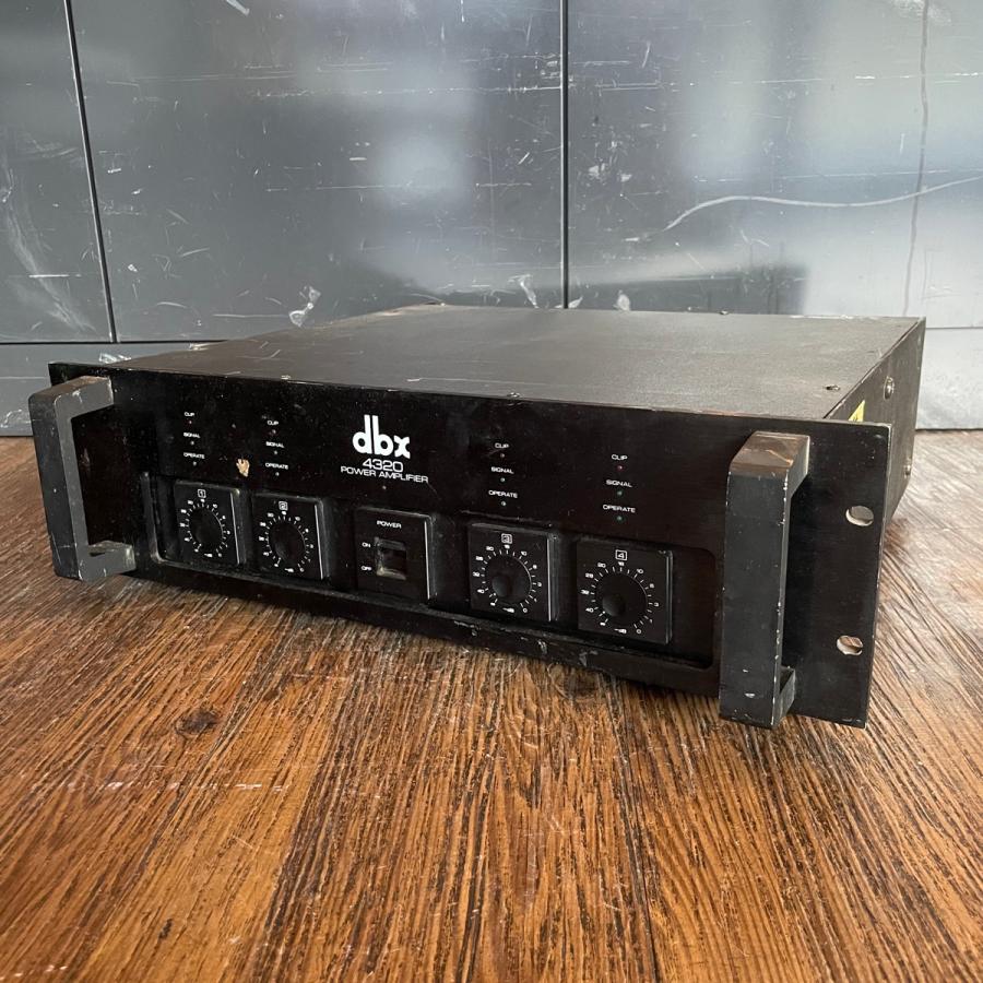 DBX Model 4320 Power Amplifier 4ch パワーアンプ ジャンク -GrunSound-m141 ...