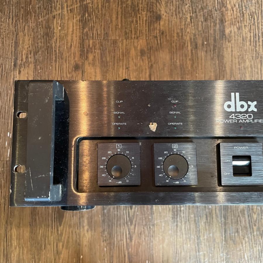 DBX 4320 Power Amplifier パワーアンプ ジャンク -GrunStudio-m141- :m141k220106:GrunSound Yahoo!店 - 通販 ...