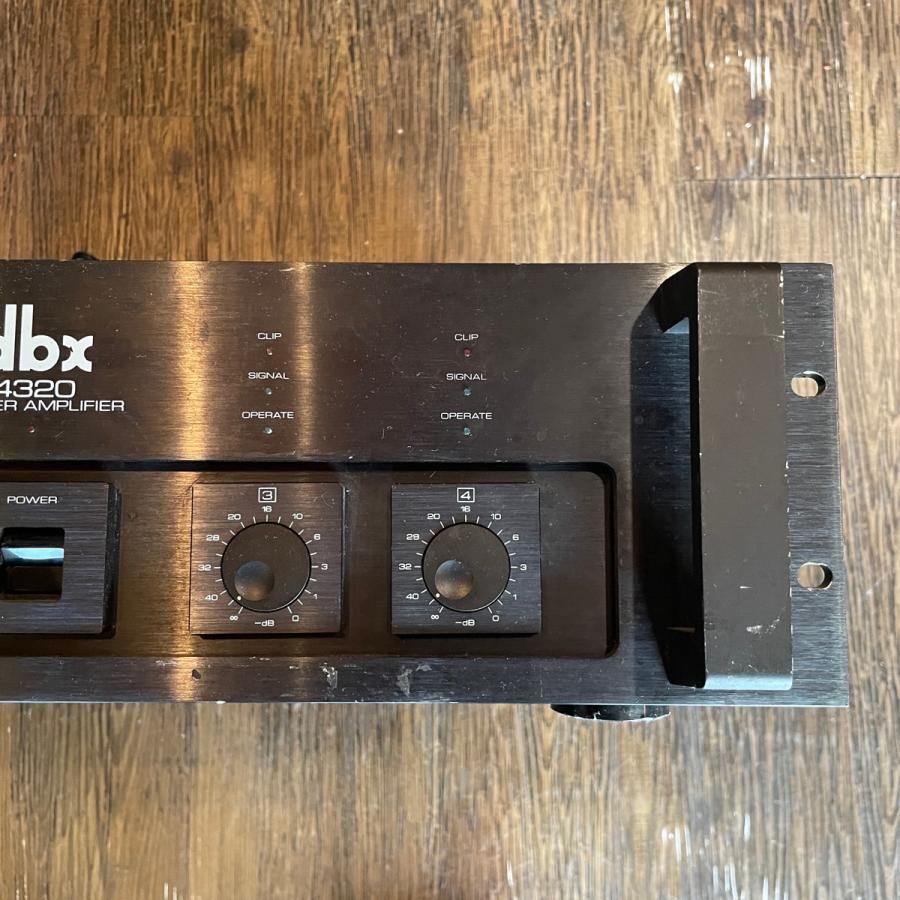DBX Model 4320 Power Amplifier 4ch パワーアンプ ジャンク -GrunSound-m141 ...