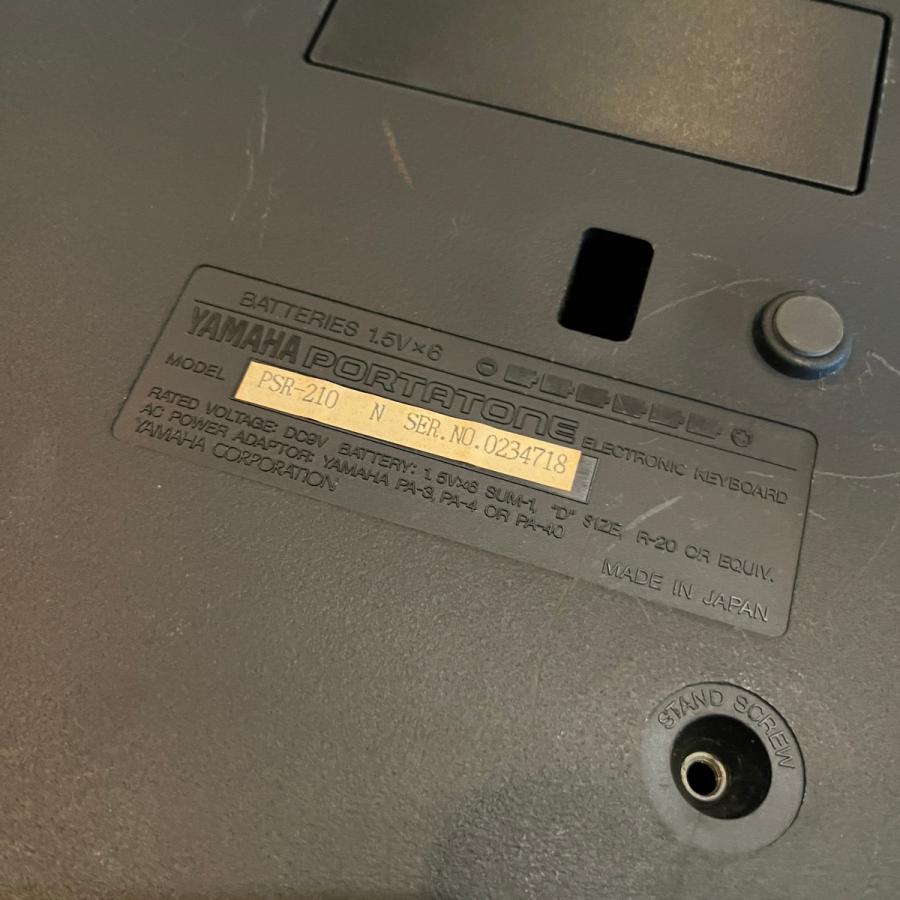 YAMAHA Yamaha PSR-210 Keyboard ヤマハ キーボード - m556 : GrunSound Yahoo!店 - 通販 - Yahoo!ショッピング
