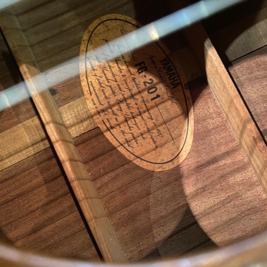 YAMAHA FG-201 Acoustic Guitars アコースティックギター ヤマハ -GRUN SOUND-w631- : GrunSound Yahoo!店 - 通販 ...