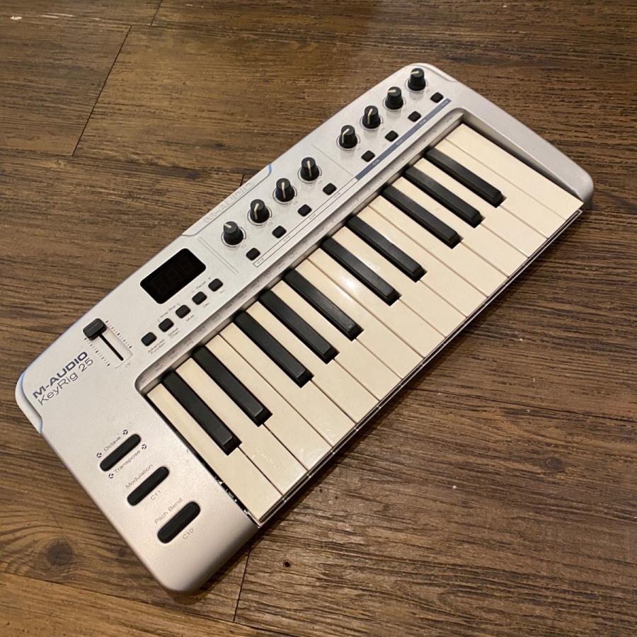 M-AUDIO KeyRig-25 MIDI Keyboard エムオーディオ キーボード -GrunSound-x067 ...