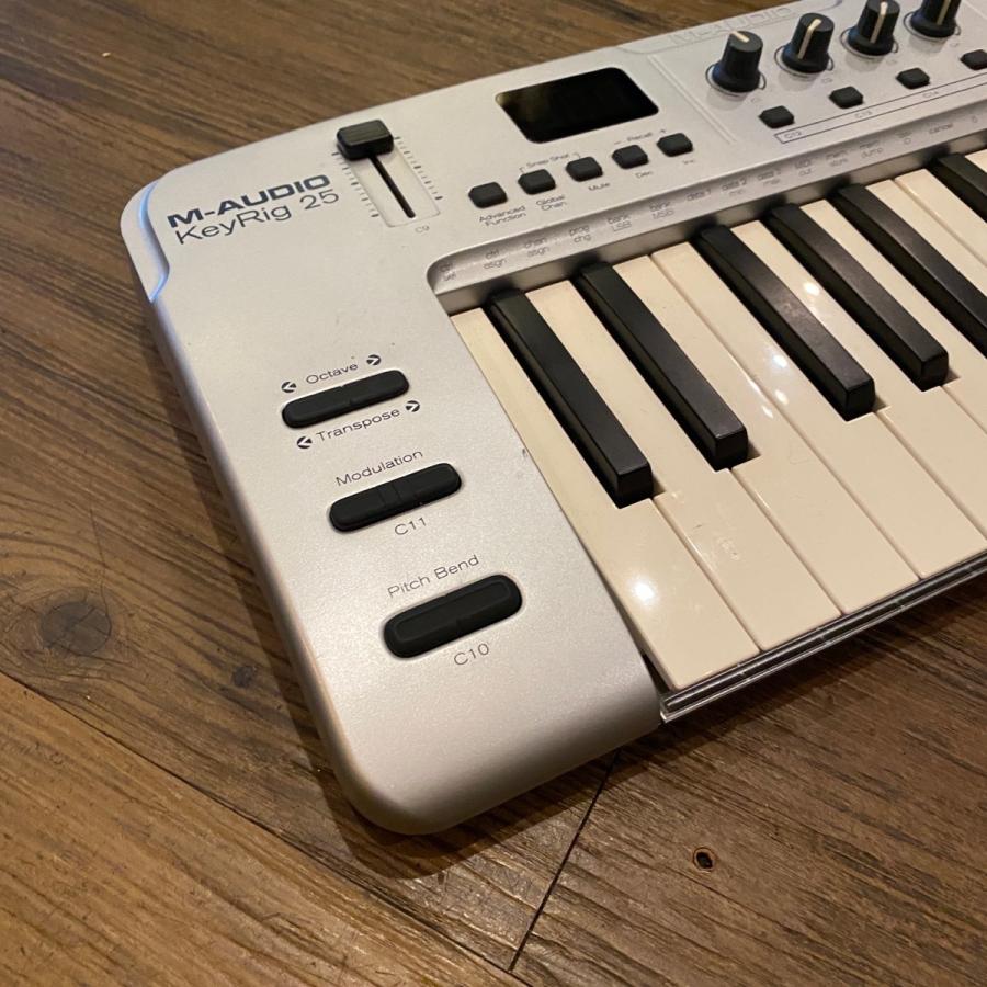 M-AUDIO KeyRig-25 MIDI Keyboard エムオーディオ キーボード -GrunSound-x067 ...